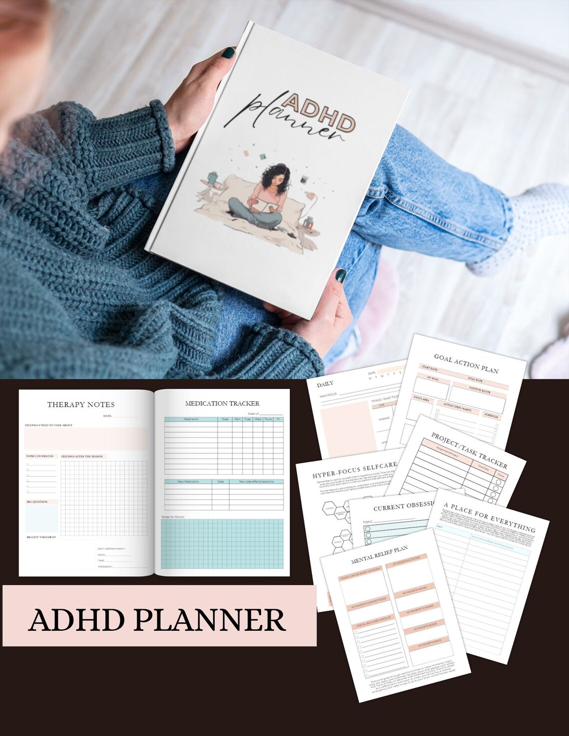 Digital Planner Bundle, All in One Digital Planner Bundle, Printable ...