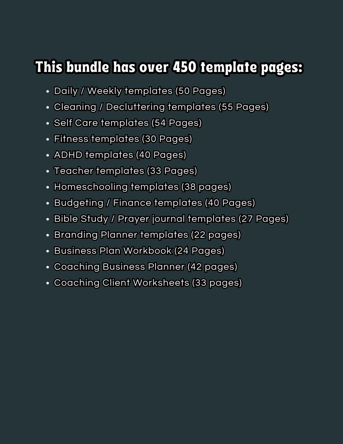 Digital Planner Bundle, All in One Digital Planner Bundle, Printable ...