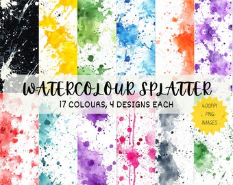 Watercolour Bubbles Clipart Collection High Quality, Colourful Digital ...