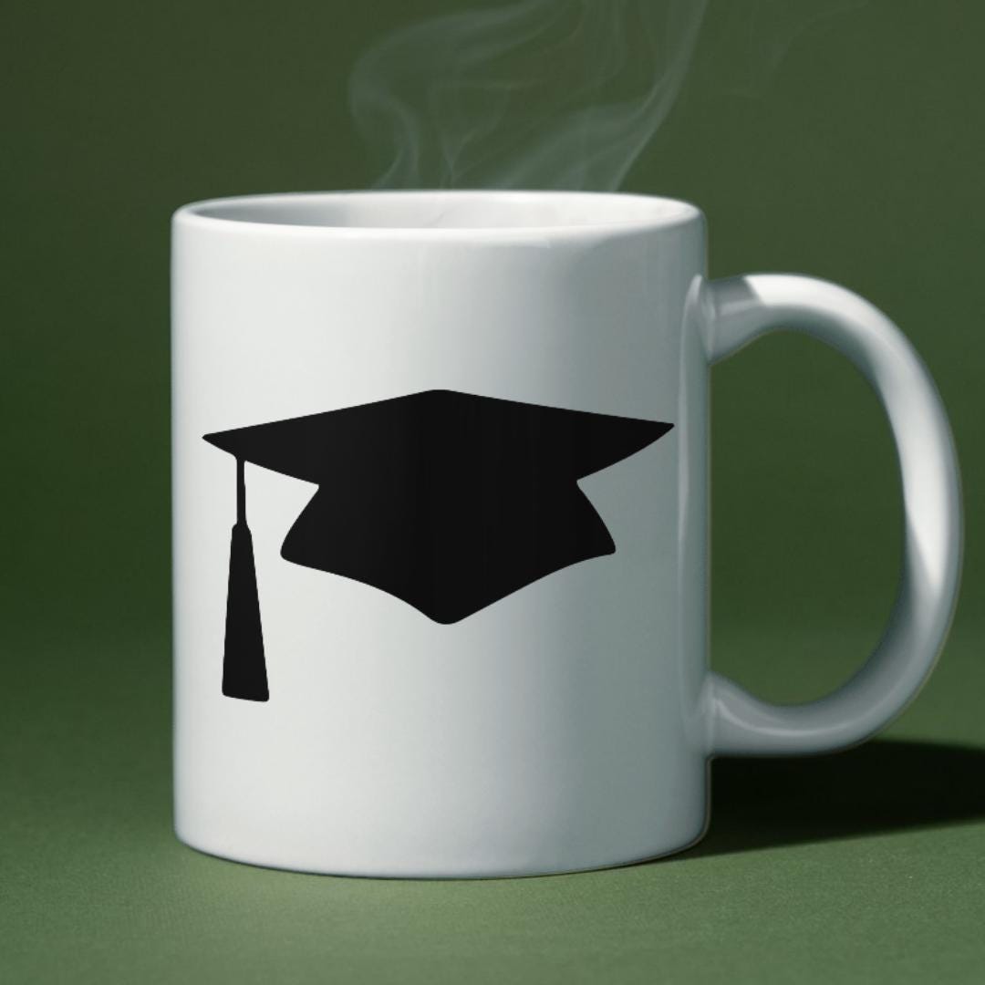 Graduation Cap PNG | Mortarboard Cap Clipart, Class of 2025 Design, 3 ...