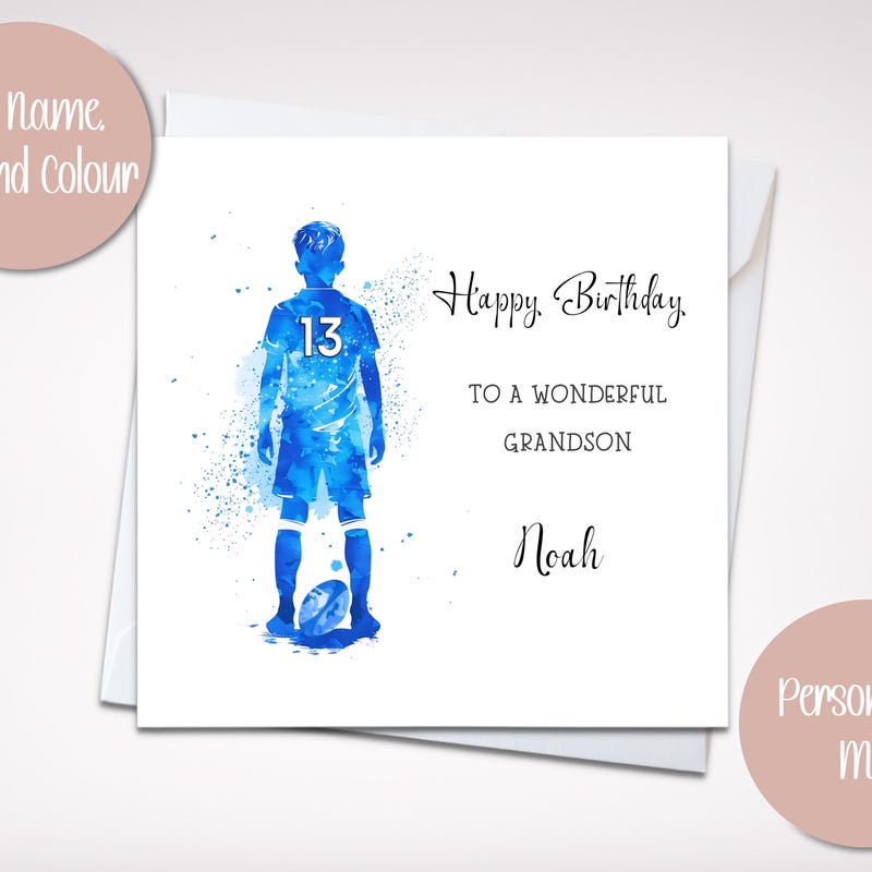 Rugby Birthday Card - Etsy UK