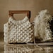 Handmade Bad. Macrame Shoulder Bad. White Mini Bag. Gift for Her - Etsy