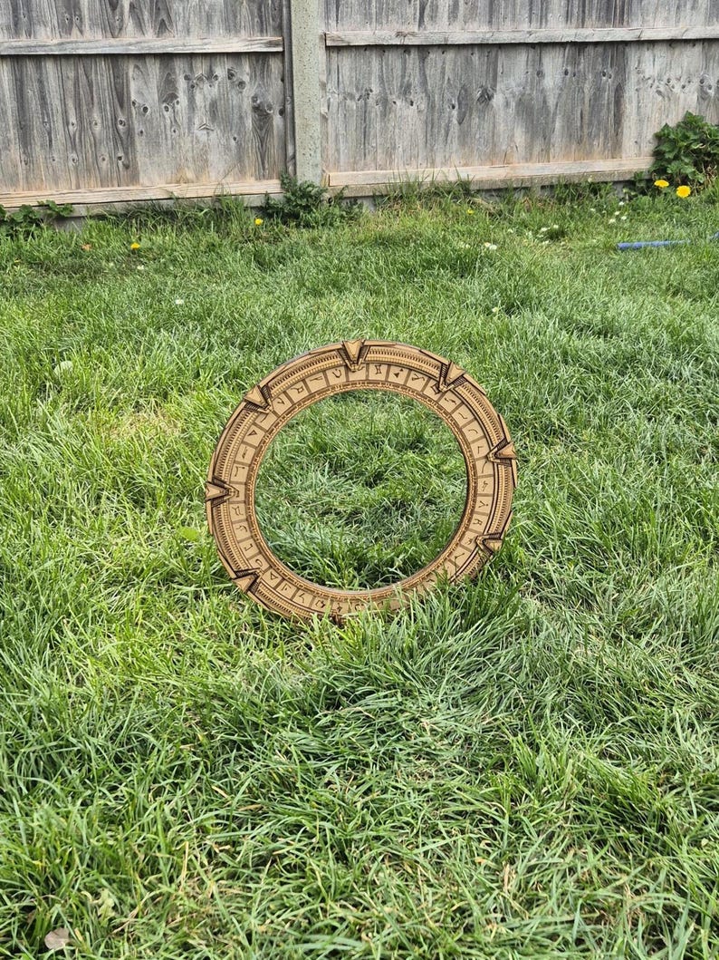 Stargate Sg1 Stargate Lightburn, SVG, AI File - Etsy