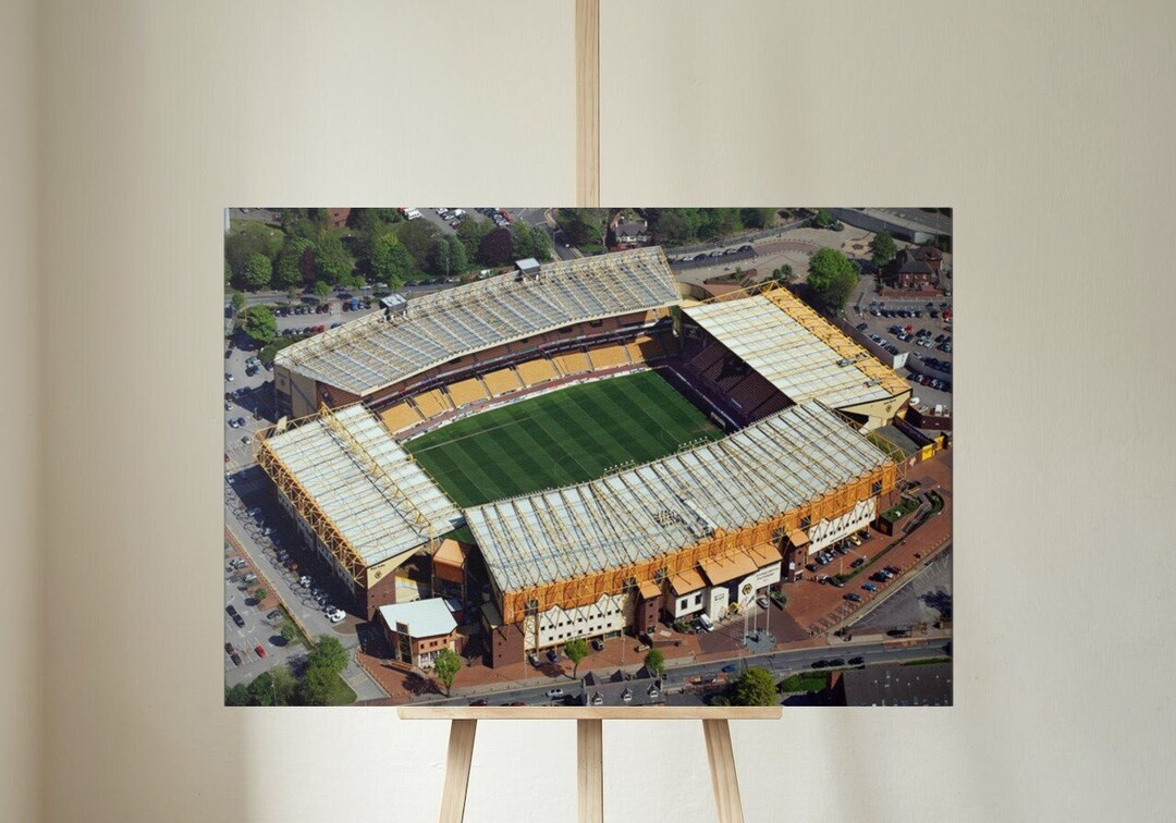 Wolverhampton Wanderers Stadium, Molineux Stadium, Bird's Eye View ...