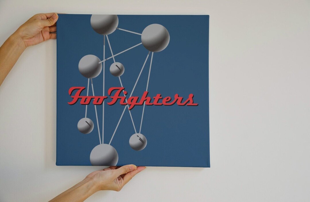 Foo Fighters, the Color and the Shape Album Cover on Stretched/framed ...