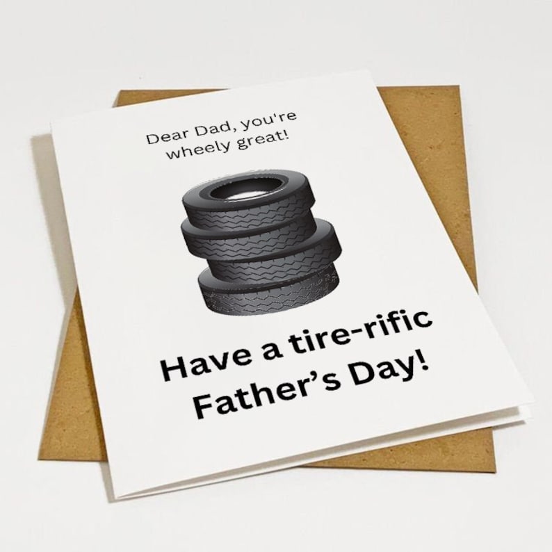 Funny Father's Day Card Digital Printable, Folded Greeting Card ...