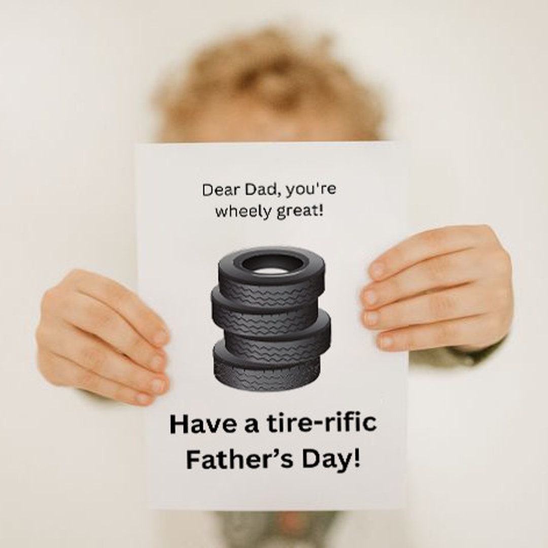 Funny Father's Day Card Digital Printable, Folded Greeting Card ...