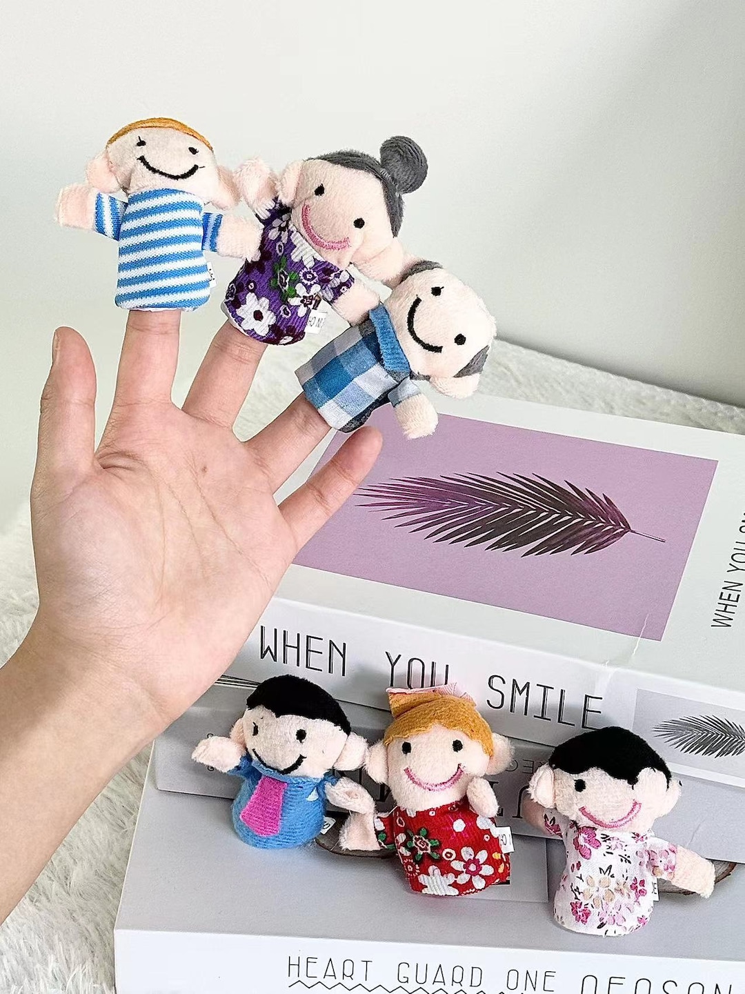 Hand Puppet Set Premium Quality Soft Plush Hand Puppets for Kids for ...