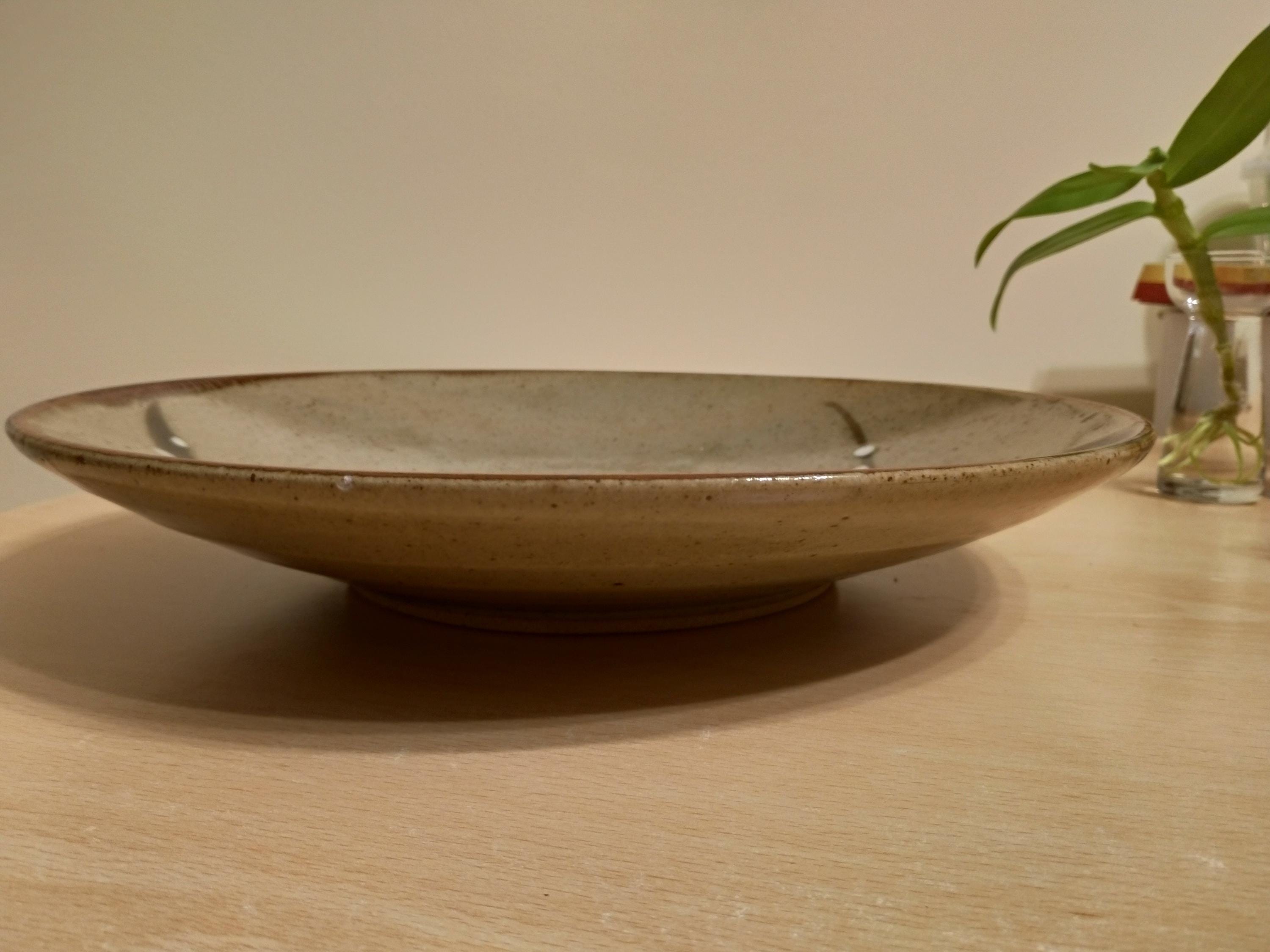 Vintage Japanese Mashiko Pottery Bowl (plate) - Etsy