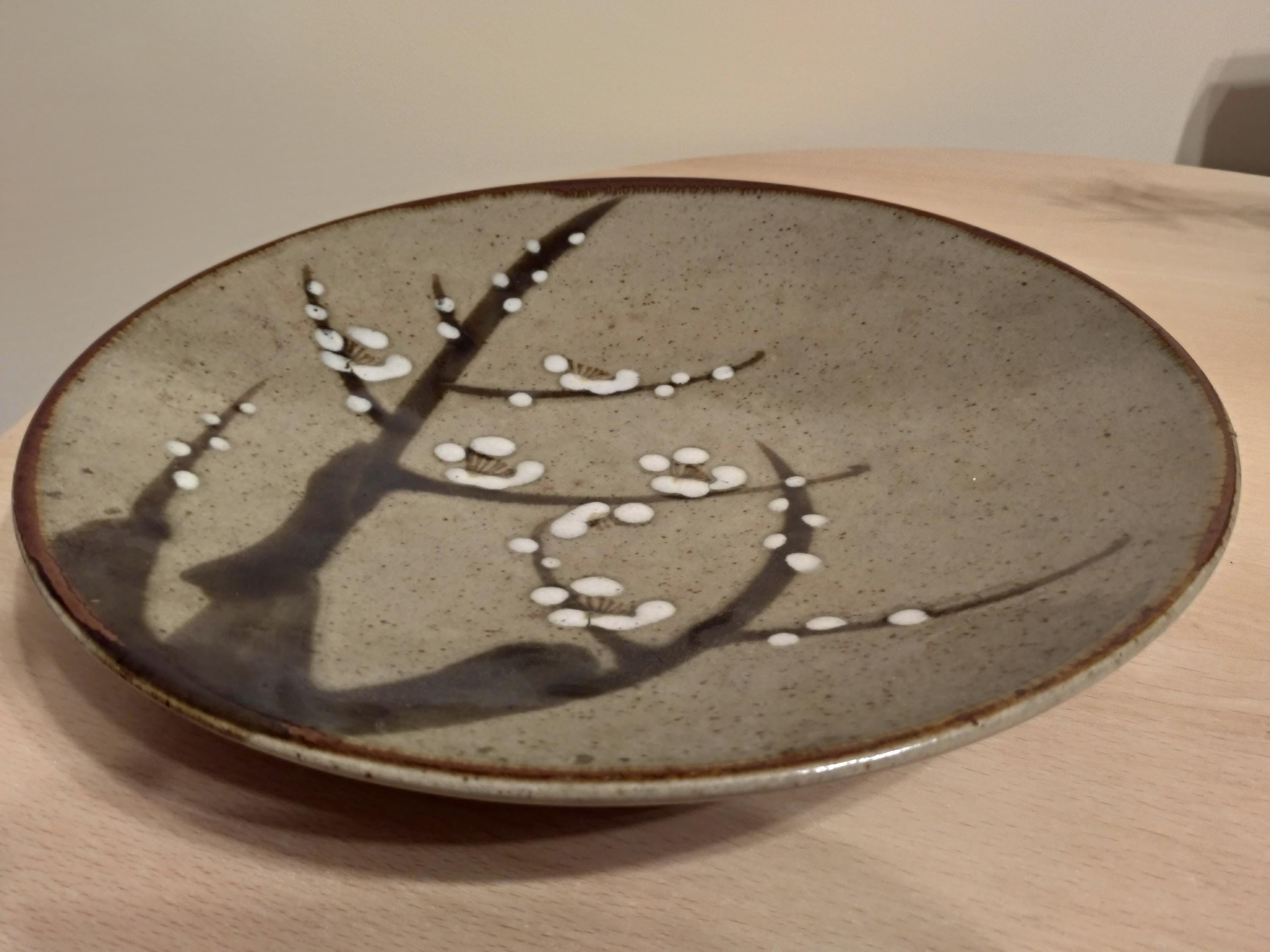 Vintage Japanese Mashiko Pottery Bowl (plate) - Etsy