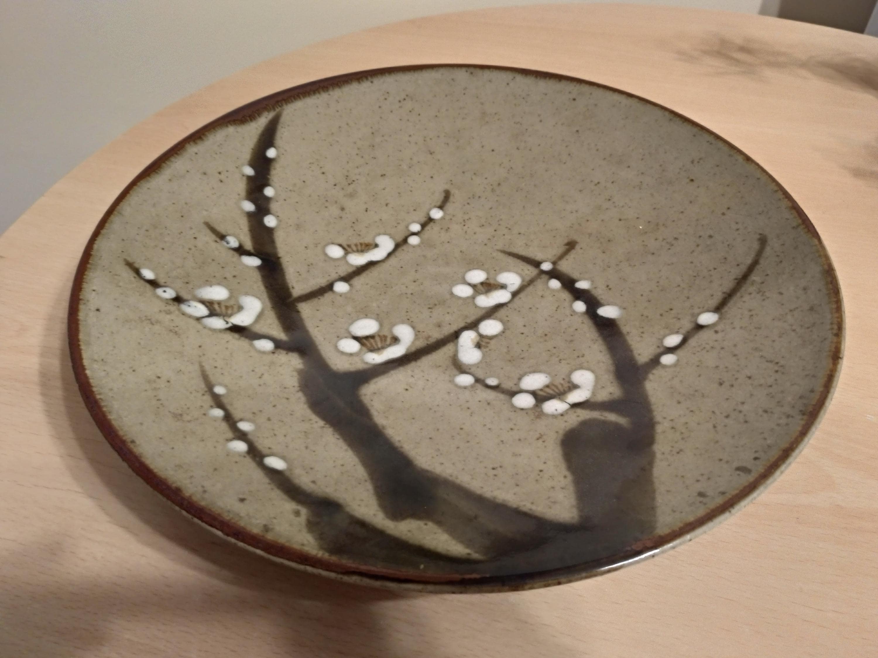 Vintage Japanese Mashiko Pottery Bowl (plate) - Etsy