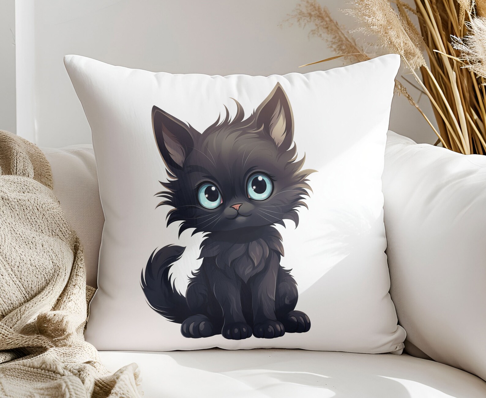 Nine Shadow Cats Clipart, Goodnotes Stickers, Transparent Pngs, Clip ...