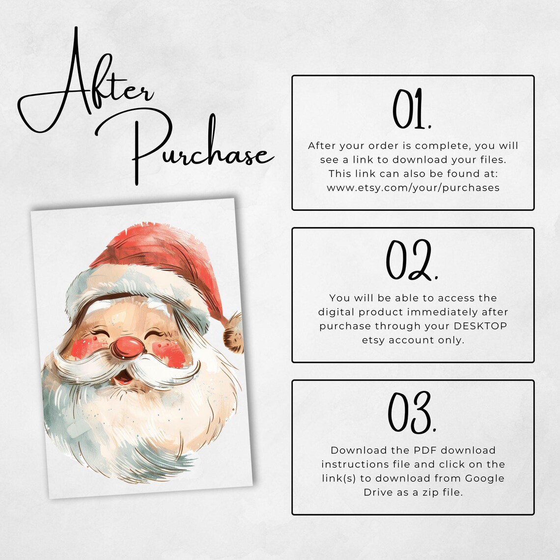 Santa Faces Clipart, Festive Santa Claus Illustrations, Christmas Santa ...