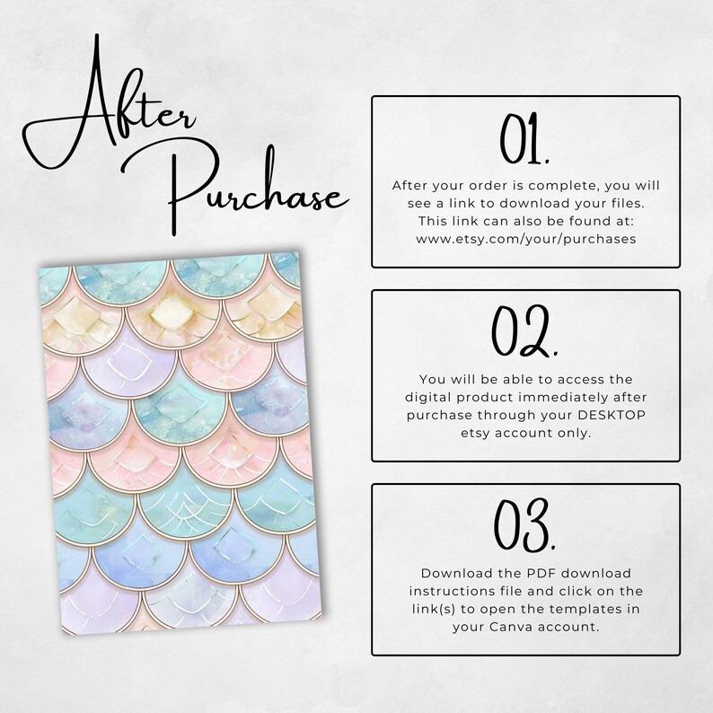 Mermaid Frames & Backgrounds Paper, Ocean-themed Invitation Designs ...