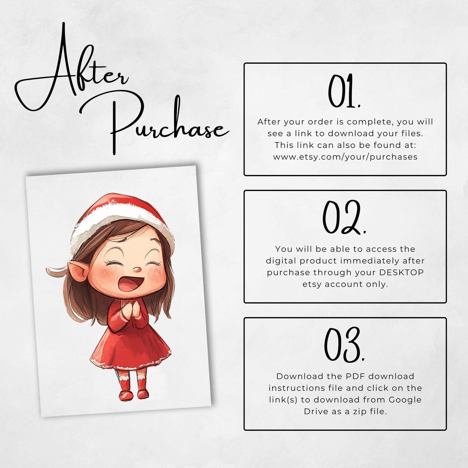 Mini Red Christmas Girl Elves Clipart, Festive Holiday Elf ...