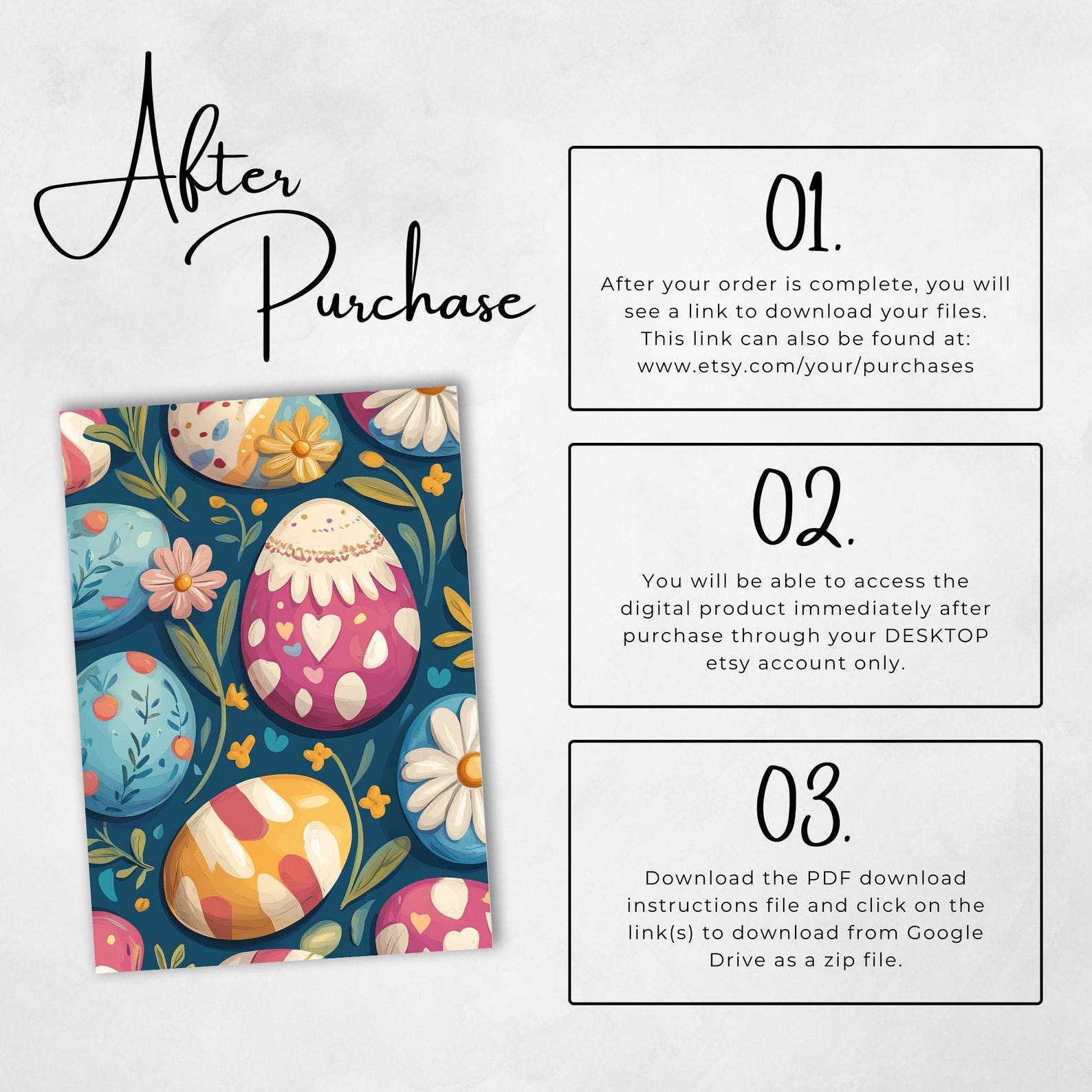 Easter Backgrounds Digital Papers, Colourful Easter Egg Backgrounds ...