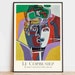 LE CORBUSIER Hands Crossed Over Head Painting Poster Print Aesthetics ...