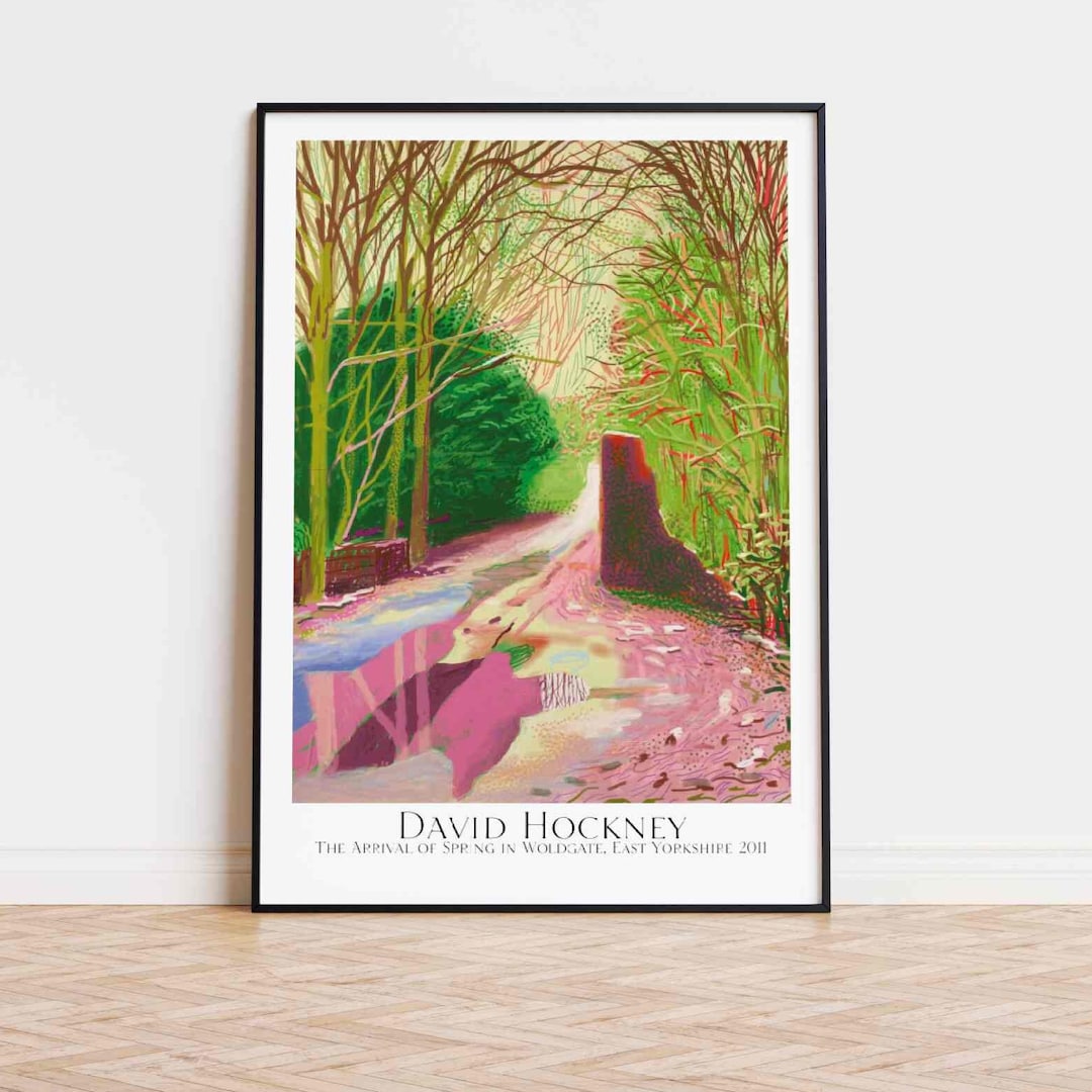David Hockney the Arrival of Spring in Woldgate, East Yorkshire 2011 ...