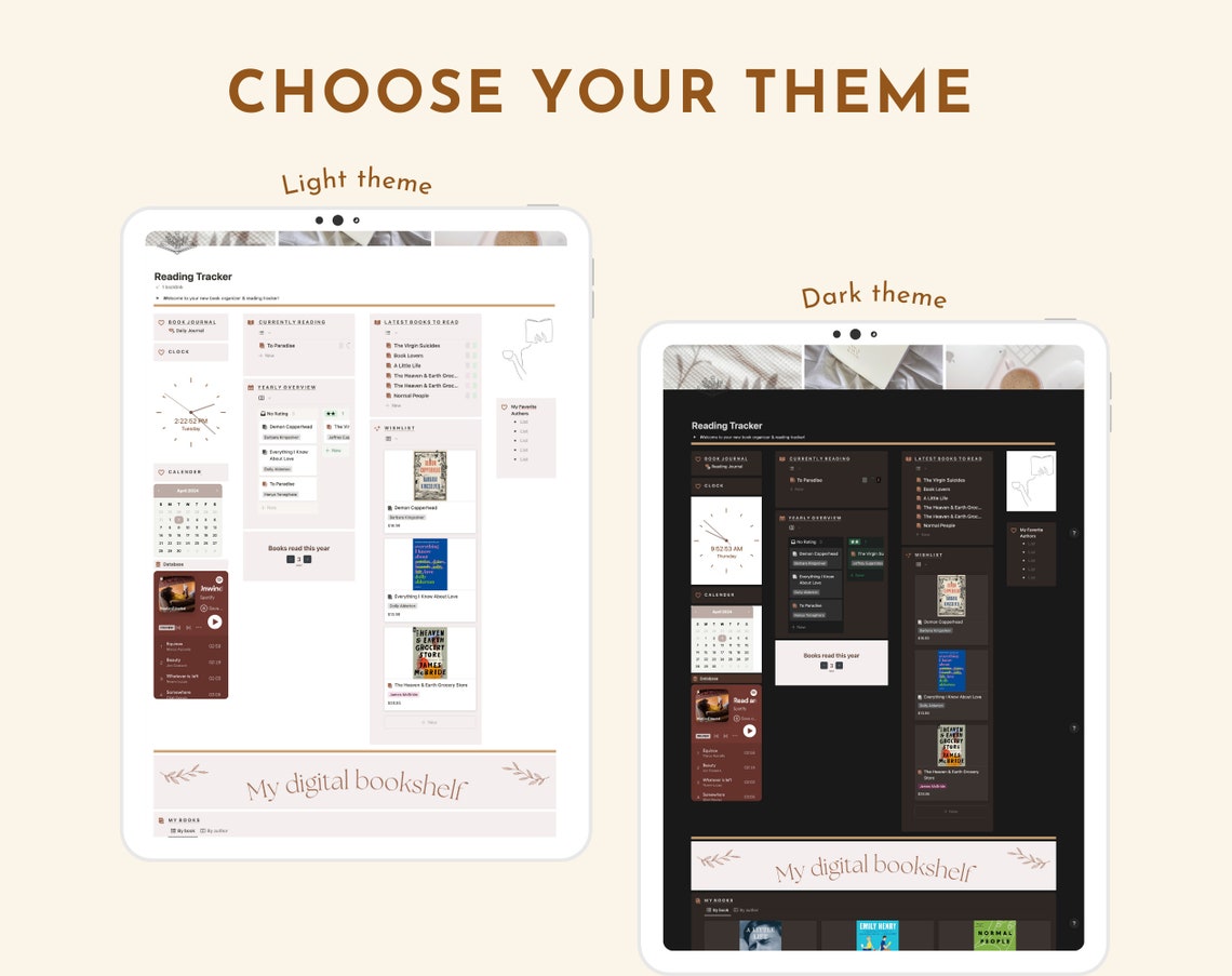 Notion Reading Tracker Template Organize Your Reading Journey Book ...