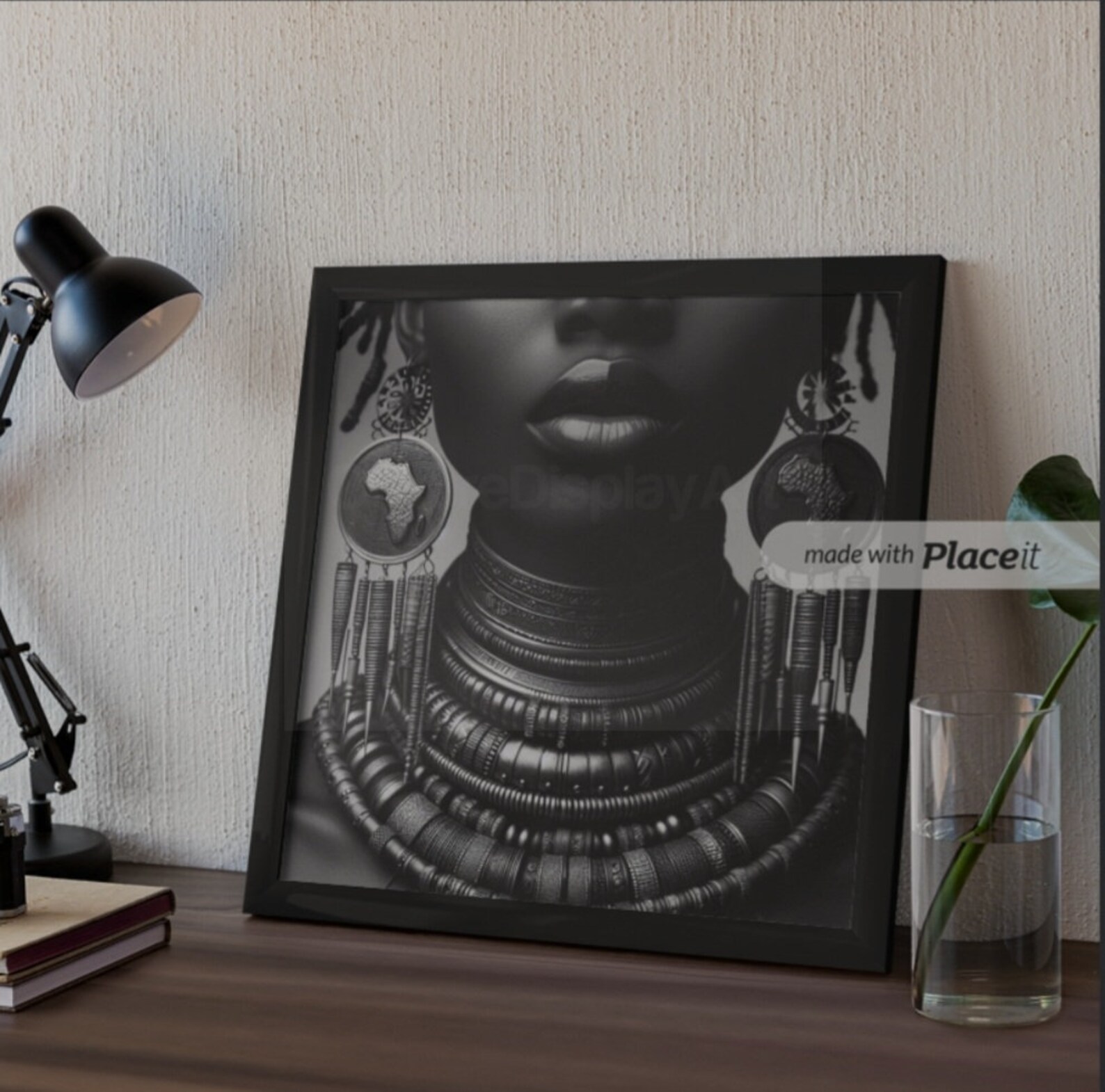 Artwork Print, Black Woman Art, Rasta, Lady Art, Museum Poster, Gallery ...