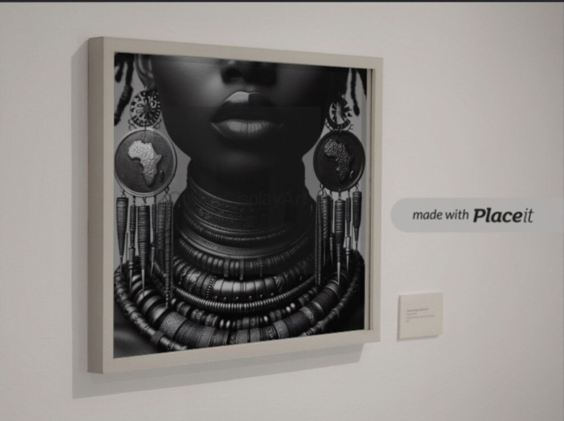 Artwork Print, Black Woman Art, Rasta, Lady Art, Museum Poster, Gallery ...