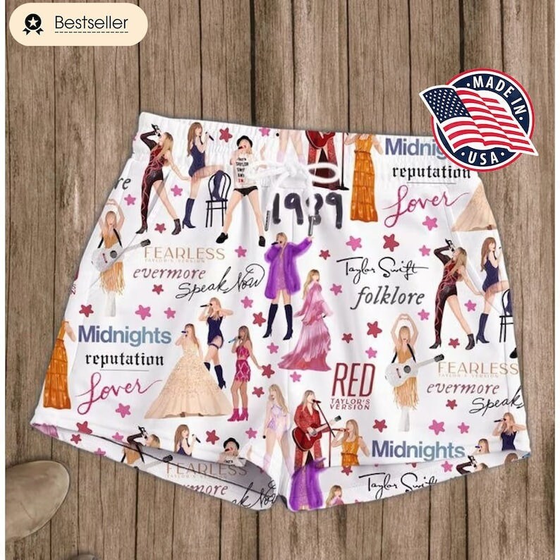 Taylor version White Short Set, taylor version 2024 Set, sold by Ratts ...