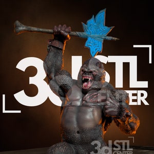 King Kong 3D Printer STL Files High Quality - Etsy