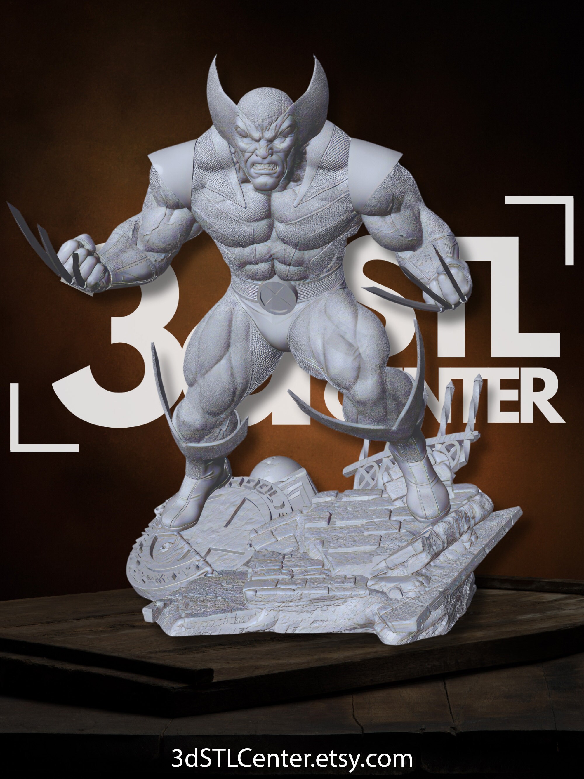 Wolverine Classic Fichier STL dimprimante 3D Fichiers dimpression 3D de ...