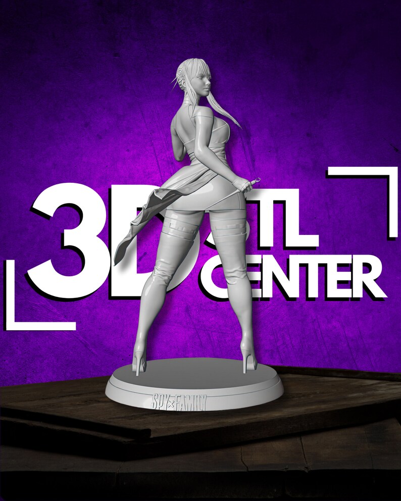 Yor Forger Spy X Family 3D Printer STL Files STL File,3d Digital Printing STL File for 3D ...