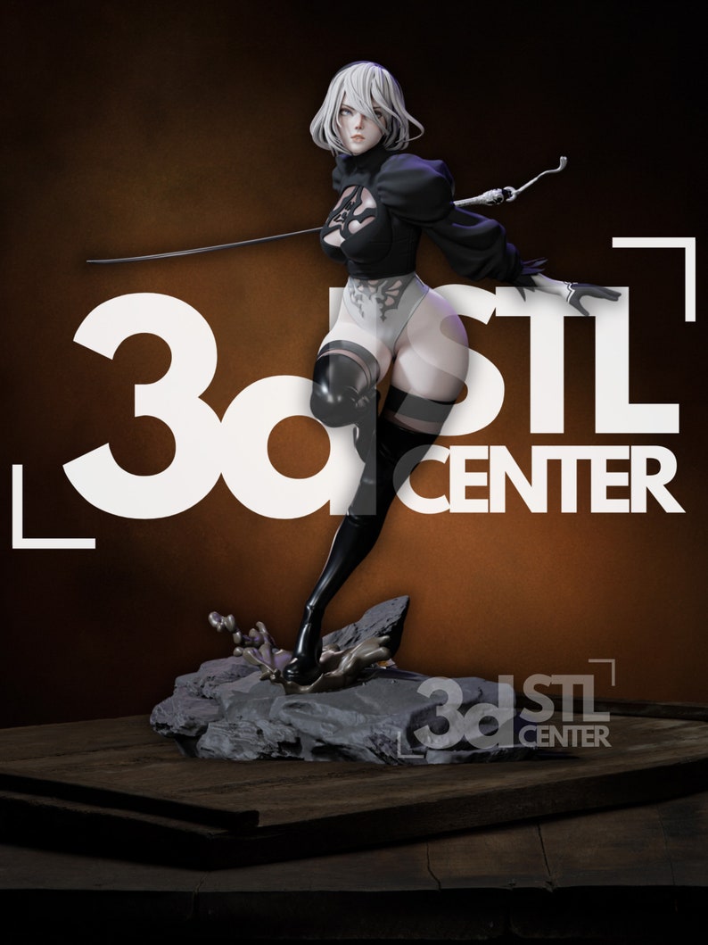 2B Nier Automata 3D Printer STL Files High Quality - Etsy Australia