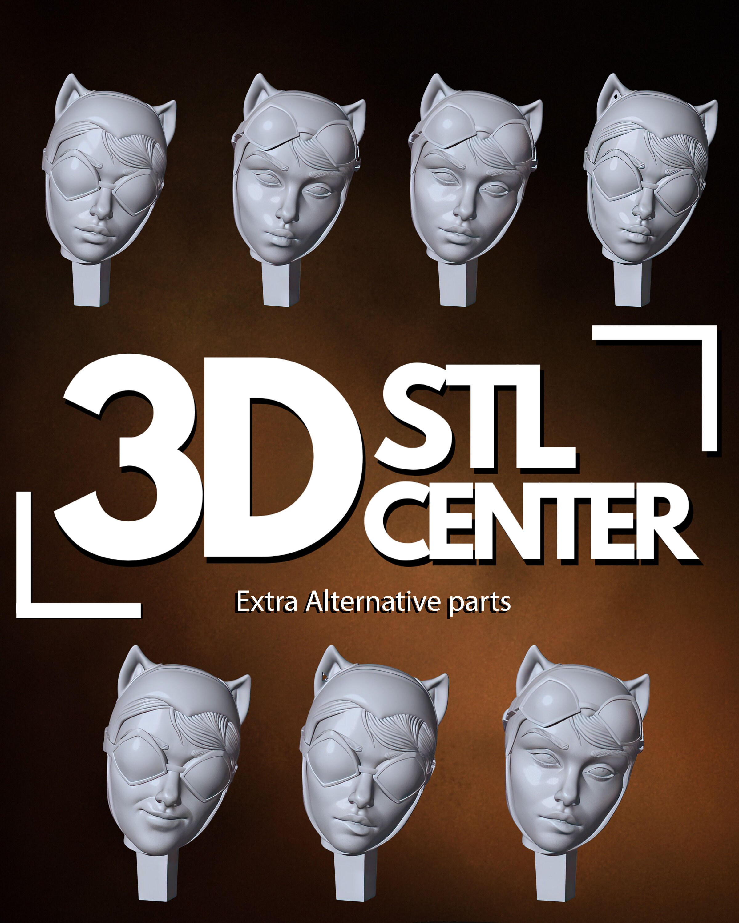 Cat Woman Nsfw Stl Files 3d Printer Stl File 3d Digital Printing Stl