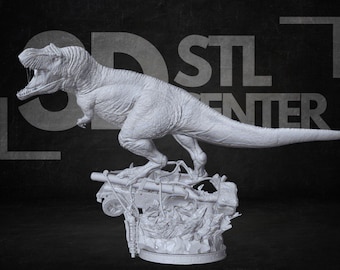 Jurassic Park 3D Print STL File Download STL - Etsy