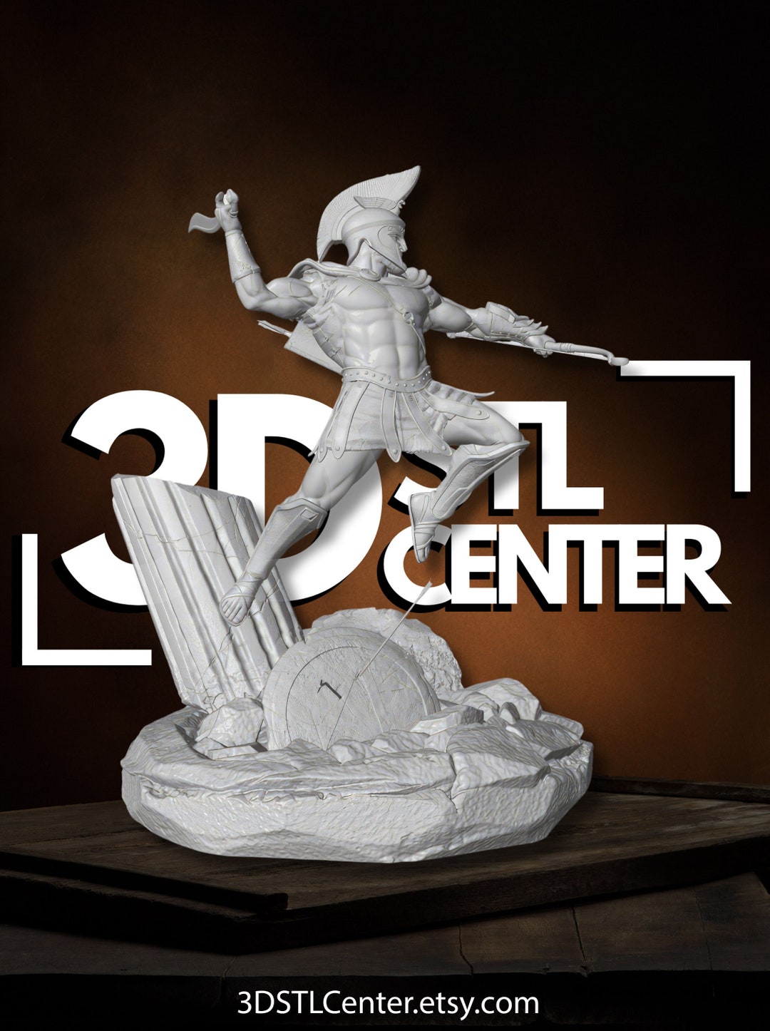 Alexios Assassins Creed Odyssey 3D Printer STL File High Quality 3D ...