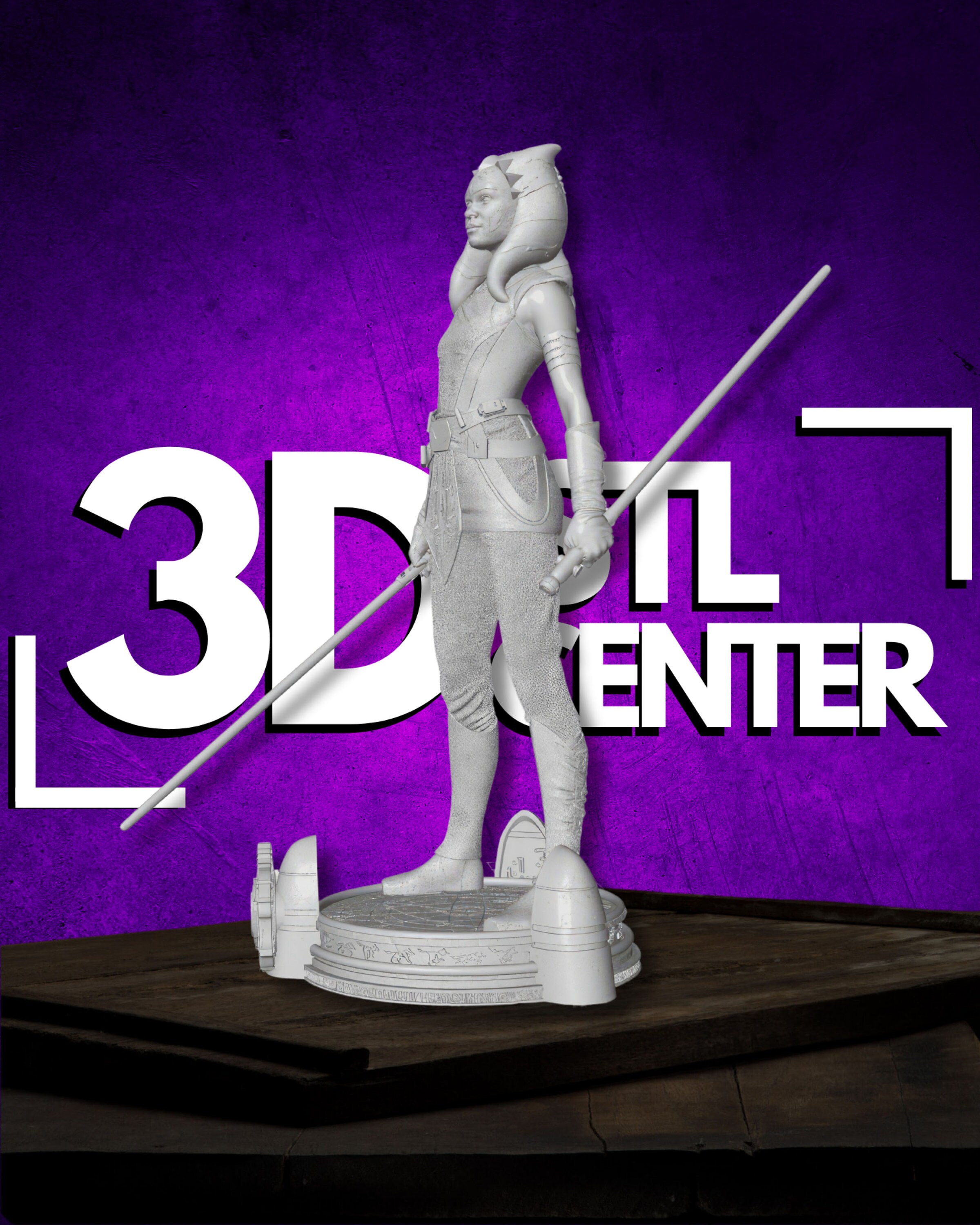 Ahsoka Star Wars STL Files 3D Printer STL File,3d Digital Printing STL ...