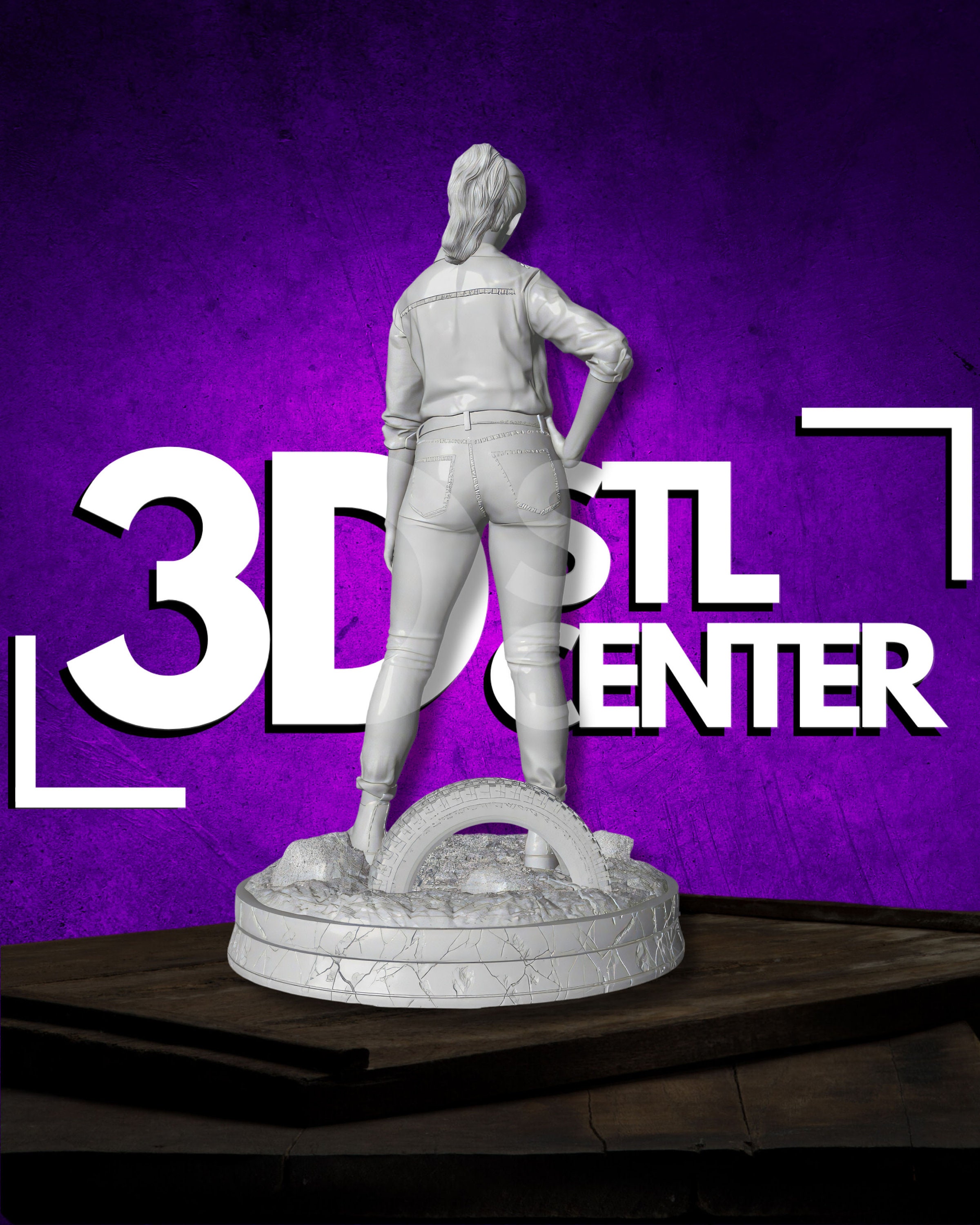 Dina the Last of Us Part 2 3D STL Files High Quality 3D Printer STL ...