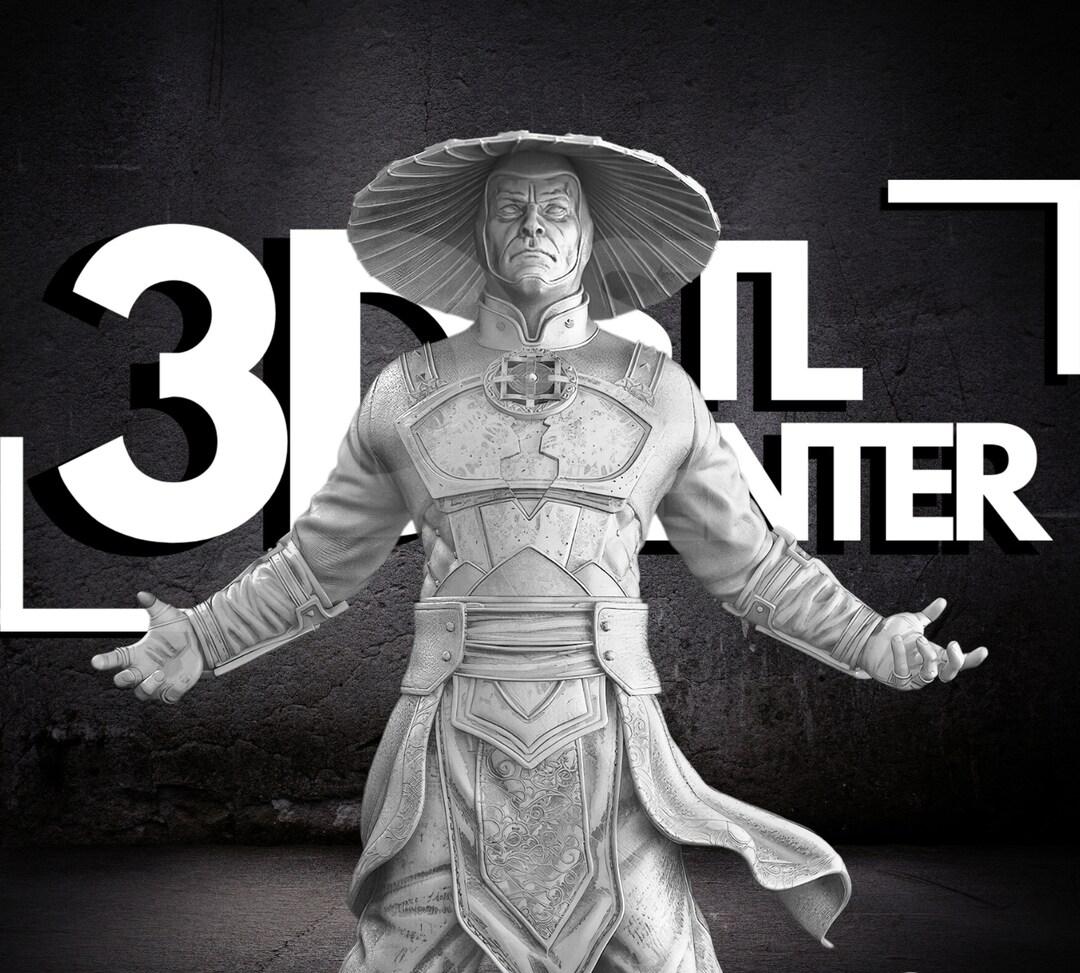 Raiden Mortal Kombat 3D STL Files High Quality 3D Printer STL File, 3D ...