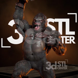 King Kong 3D Printer STL Files High Quality - Etsy