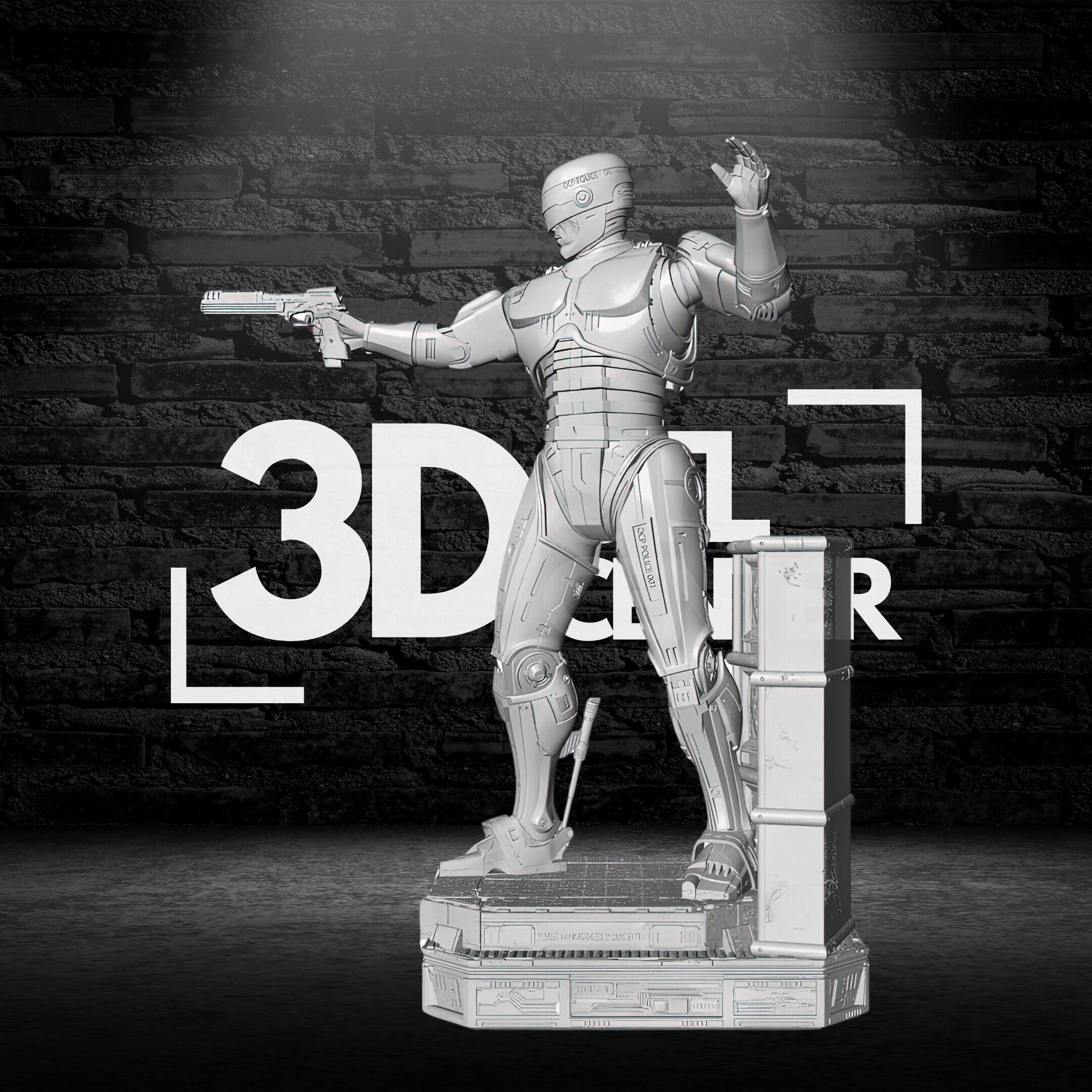 Robocop 3D STL Files High Quality 3D Printer STL File, 3D Digital ...