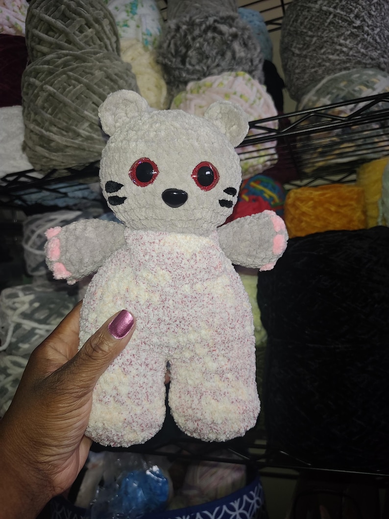 Amigurumi Cat Crochet Pattern | Nova in Overalls (PDF Download) - Etsy