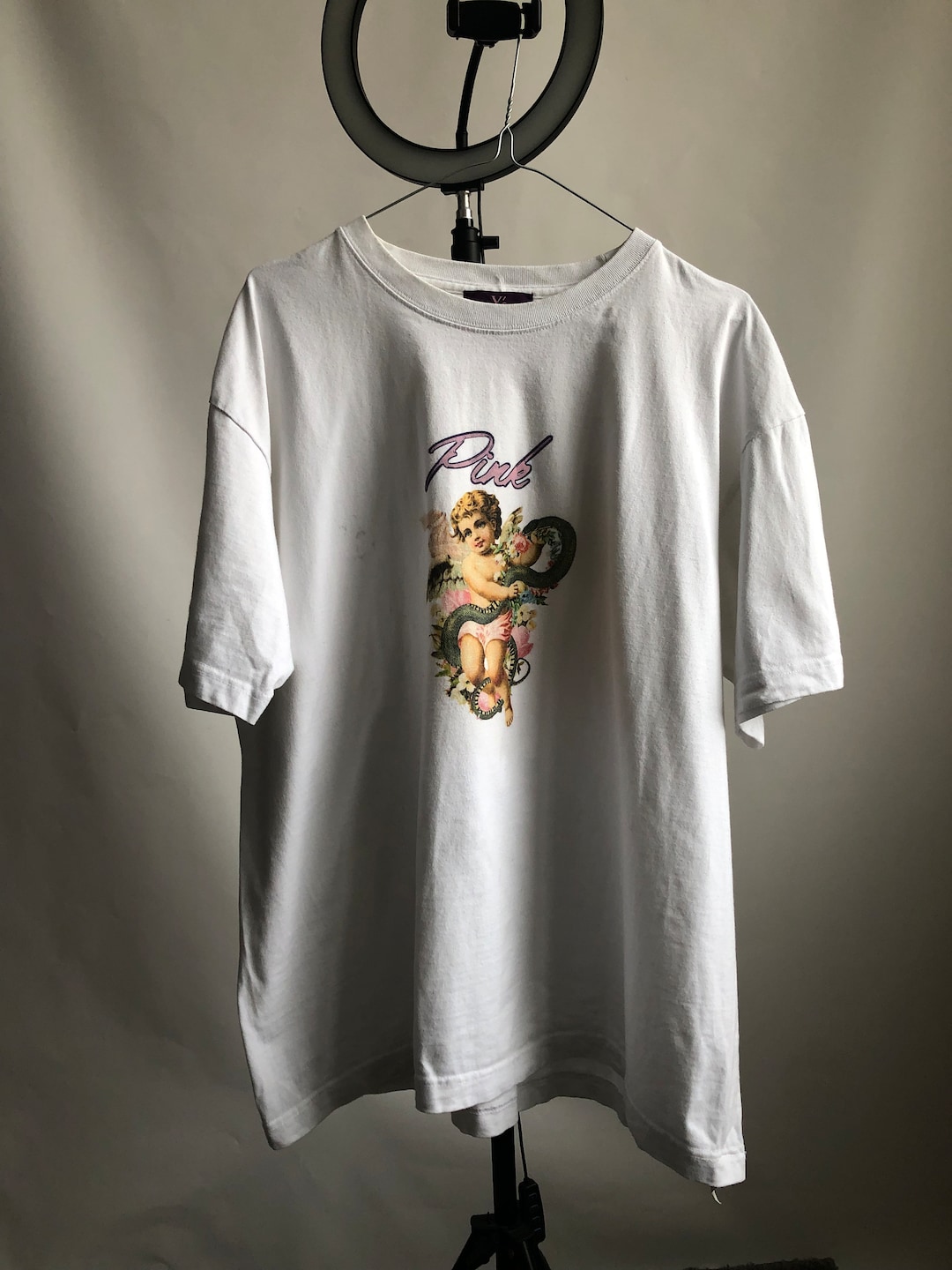 RARE Ys Yohji Yamamoto Takeshi Kosaka Pink Label Archive Angel T Shirt ...