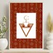 Amazigh, Amazigh Art Poster, Tazerzite Wall Decoration, Tazarzit Wall ...
