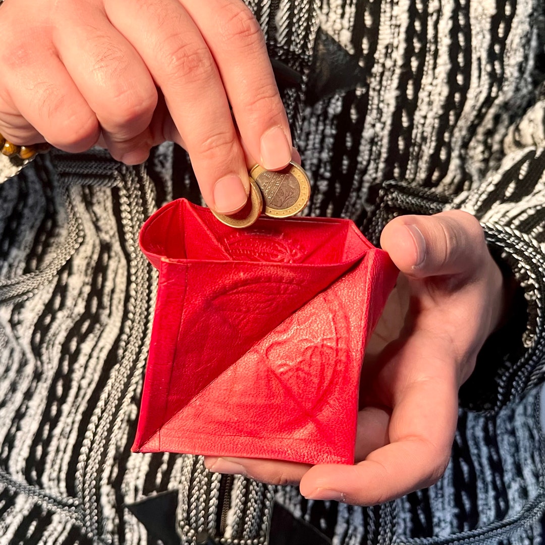 Moroccan Wallet Moroccan Purse Leather Purse Foldable Purse Women's ...