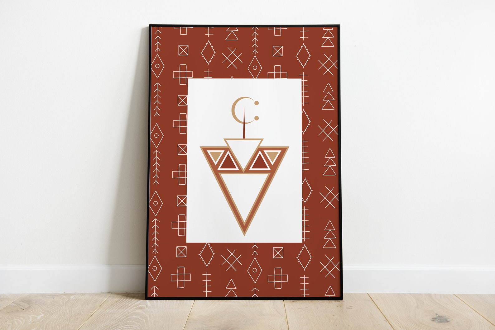 Amazigh, Amazigh Art Poster, Tazerzite Wall Decoration, Tazarzit Wall ...