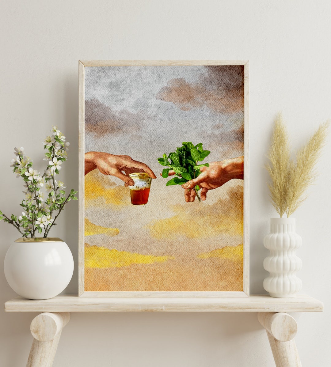 Moroccan Poster Moroccan Wall Art Vintage Moroccan Poster Minimalist ...