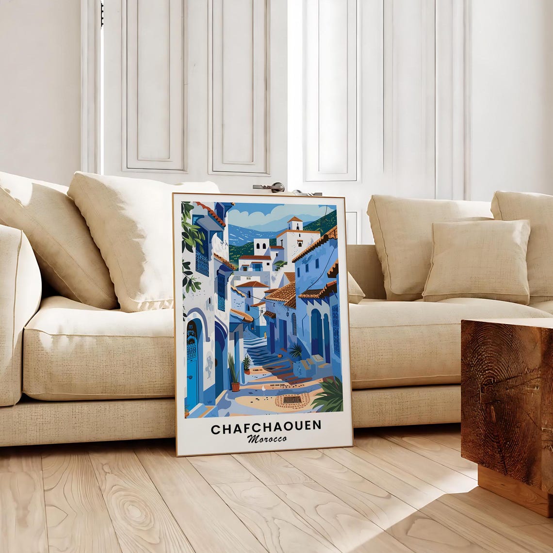 Morocco Poster, Moroccan Wall Art, City Print, Moroccan City Posters ...