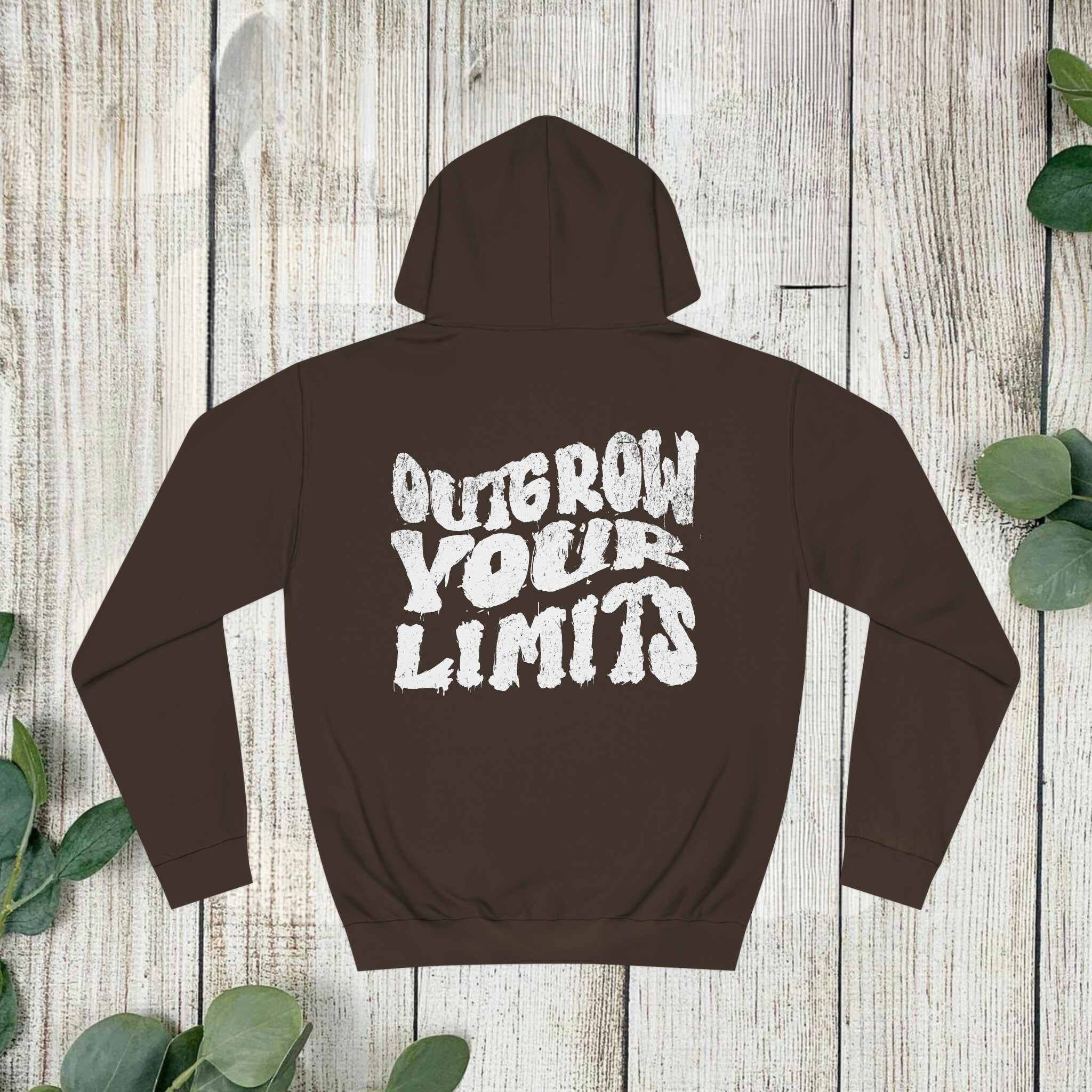 Trendy Hoodie, Vsco Girl, Outgrow Your Limits, Streetwear, Brown Hoodie ...