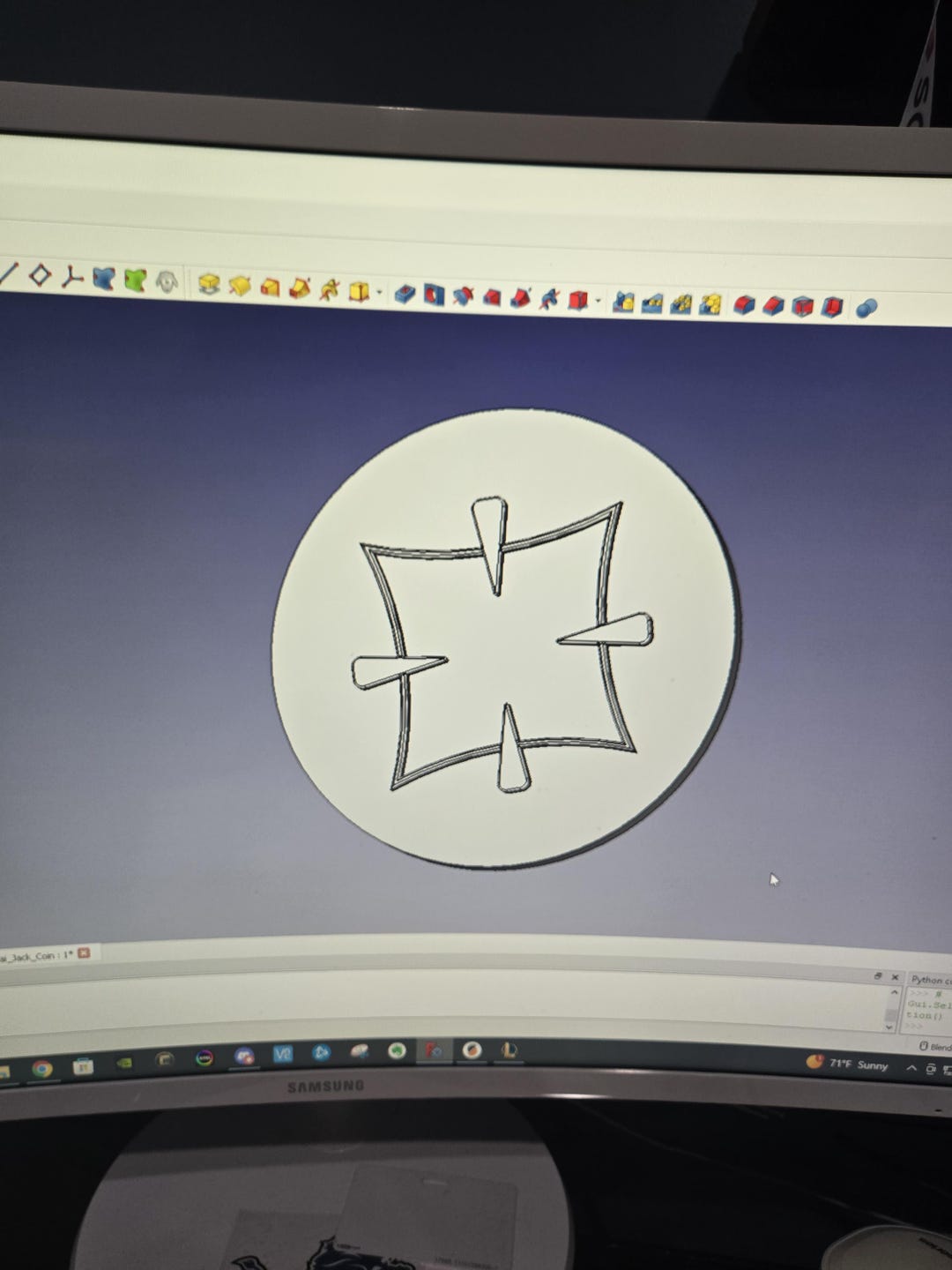 Samurai Jack Clan Magnetic Emblem - Etsy