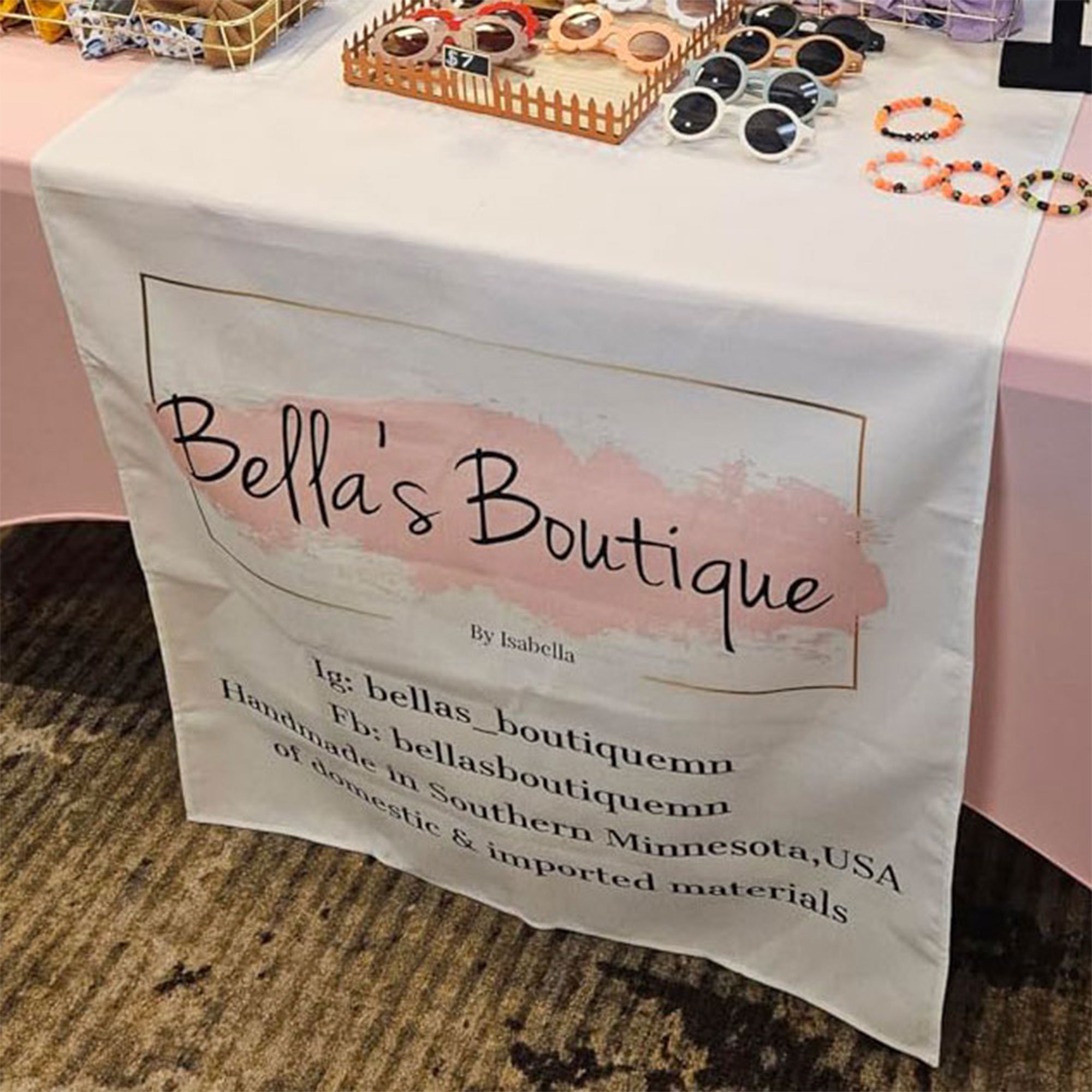 Custom Table Runner With Business Logo Full Color Printing Personalized Tablecloth Table Banner ...