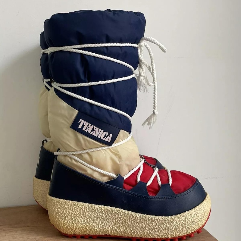 80s Vintage Moon Boots - Etsy