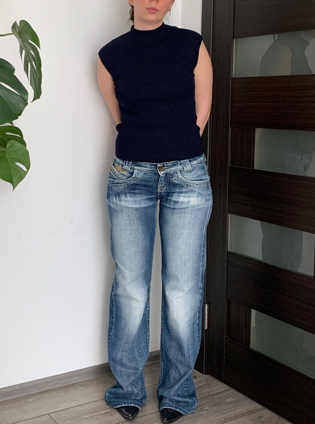 Y2K Killah by Miss Sixty Low Rise Jeans | Gold Speech Denim | Vintage ...